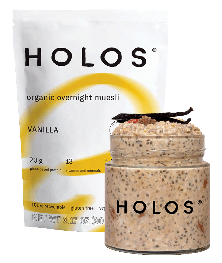 HOLOS Organic Overnight Muesli | Bircher Muesli