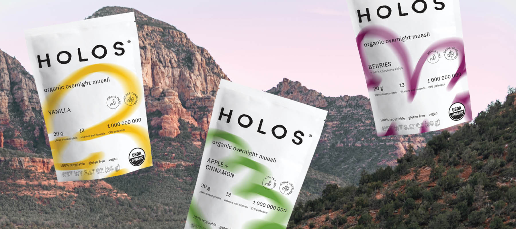 HOLOS Organic Overnight Muesli | Bircher Muesli