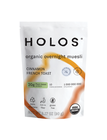 Mocha | Organic Protein Overnight Oats | HOLOS